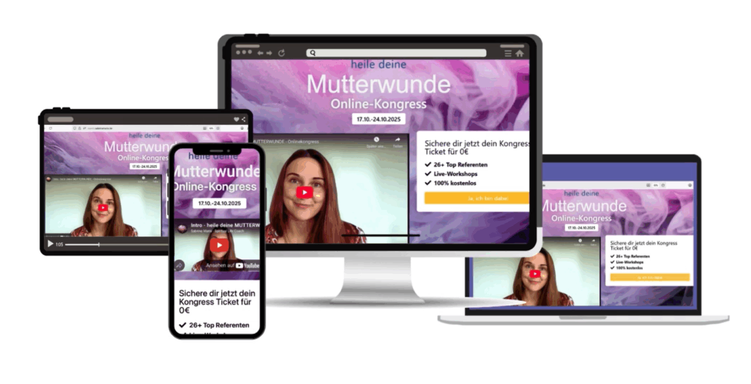 Kongresspaket - Heile deine Mutterwunde